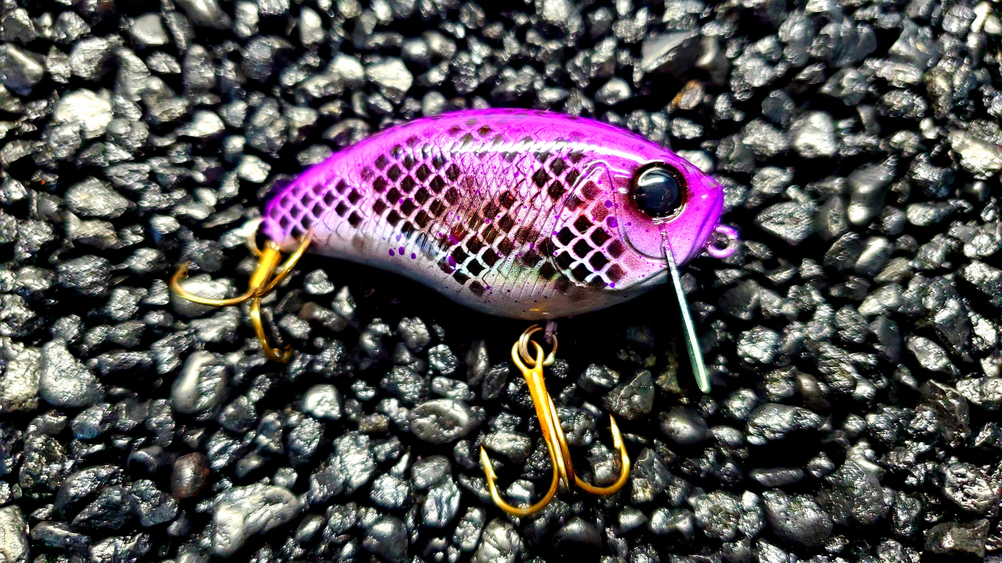 Prismatic Purple Wakebait – Northwoods Lures