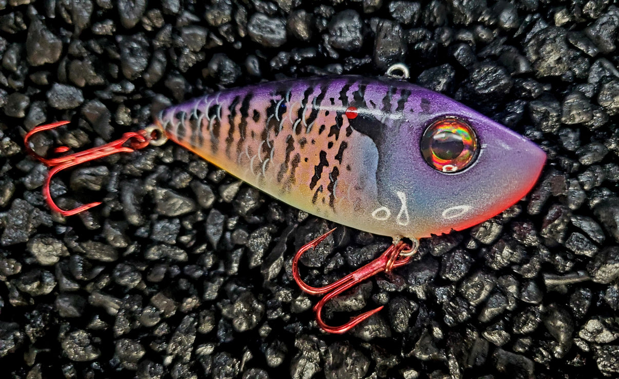 Purple Bluegill Strike King Lipless Crankbait – Northwoods Lures